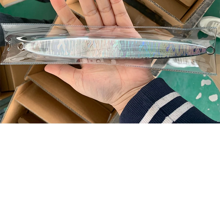 Deep Sea Drop Jig Lure Printed Condition Targeted for Sea Bass Species ...