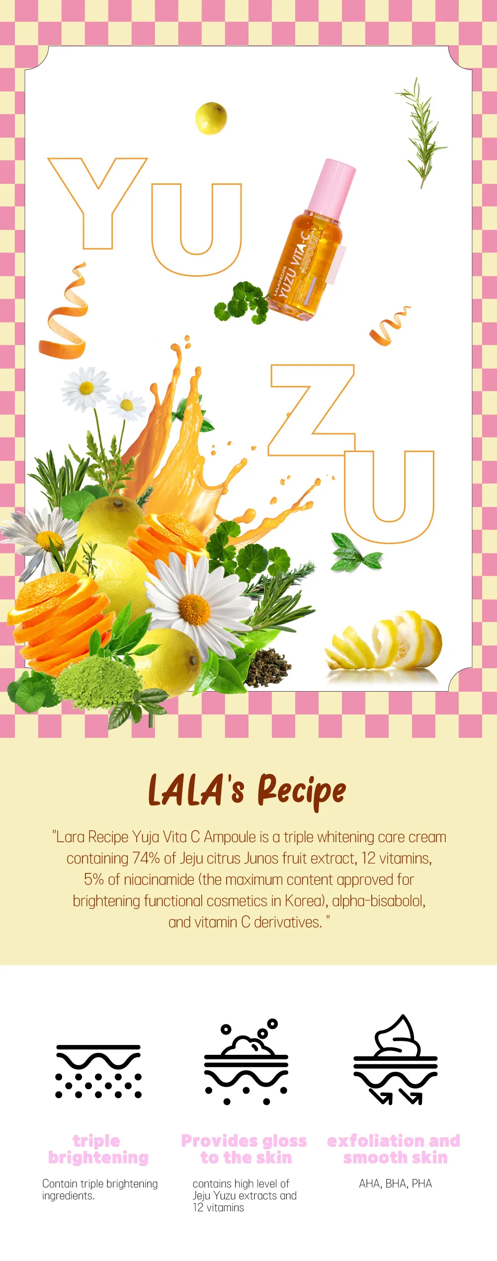 Yuzu Vita C Ampoule Korean Best-selling Vitamin C Boost Ampoule/serum ...
