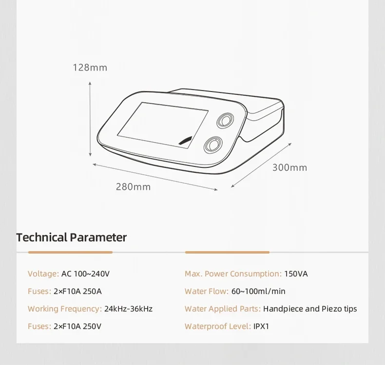 Dental Instrument Bone Cutting Piezo Surgery Piezo Bone Surgery Dental ...