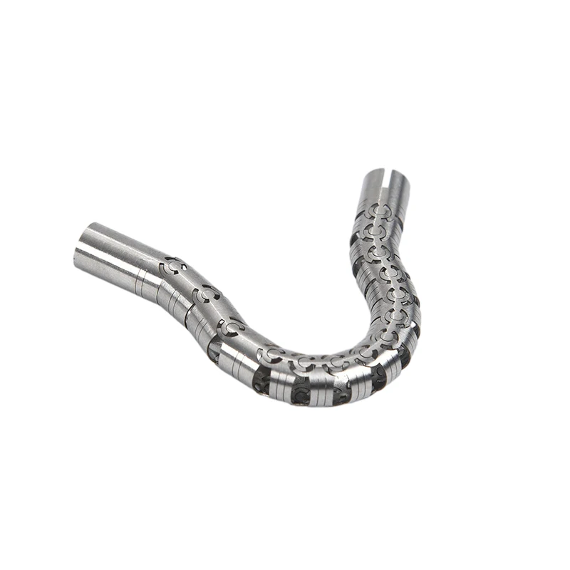 Stainless steel bend section for endoscope medical seamless snake bone ...