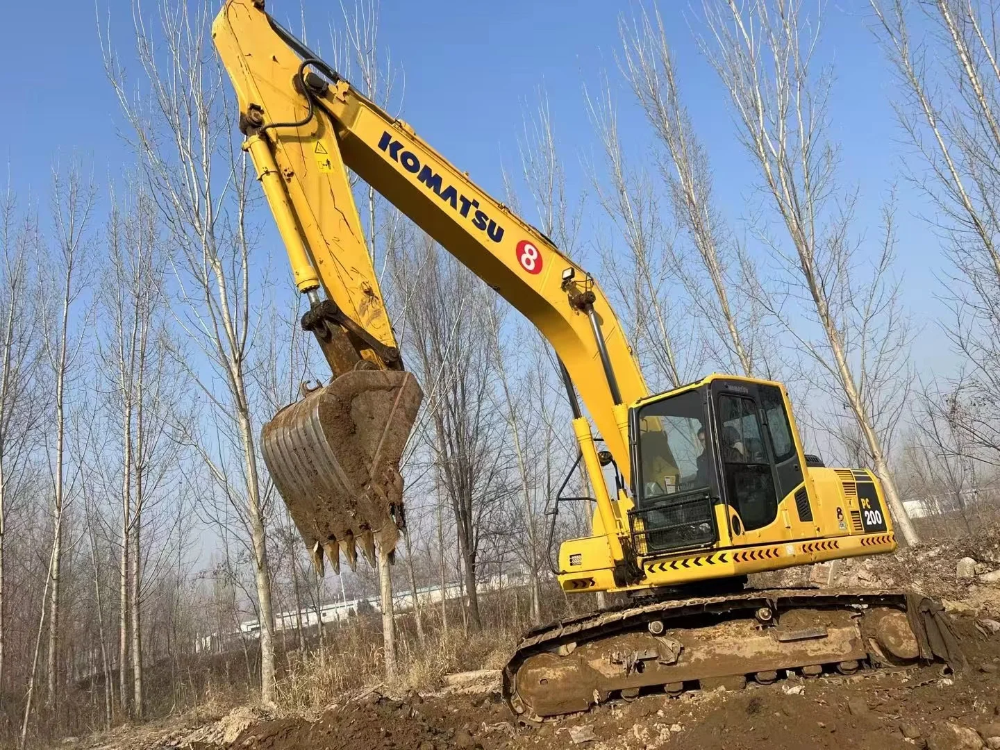 Pc200-8 Komatsu Pc200 Hydraulic Excavator Komatsu Pc200 For Sale Japan ...