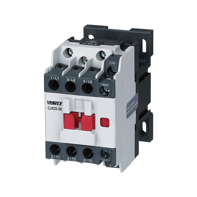Contactor 220v Electrical Power Contactor Apply To Ac Motor 3 Pole Cjx2 ...