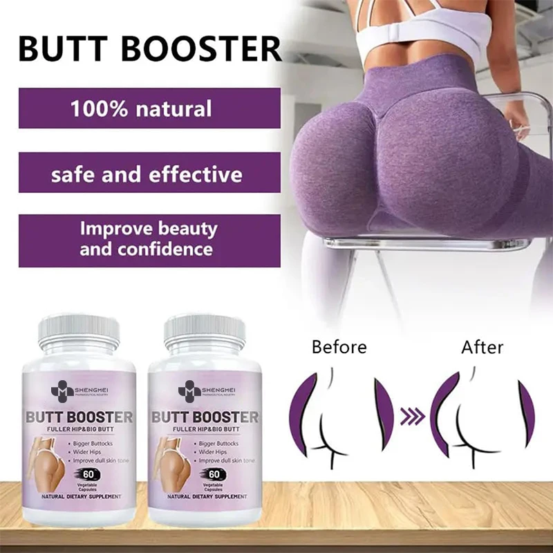 Private Labels BBL Hip Big Butt Booster Pills Maca Extract Lepidium ...