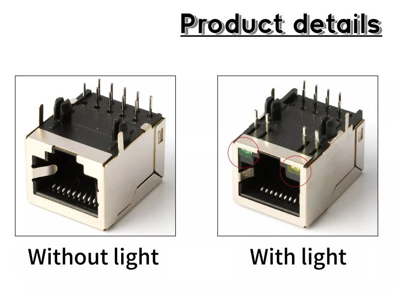 RJ45 Modular Jack Connector 10P10C for PCB Networking OEM | Wholesale