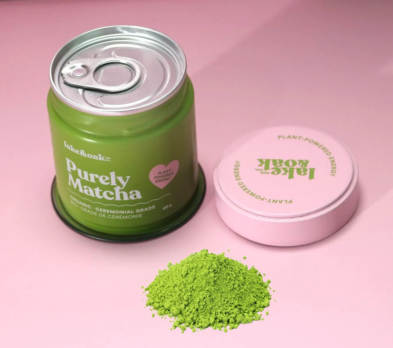 High Quality Free Size 30g 40g 50g Matcha Powder Tea Round Tin Can ...