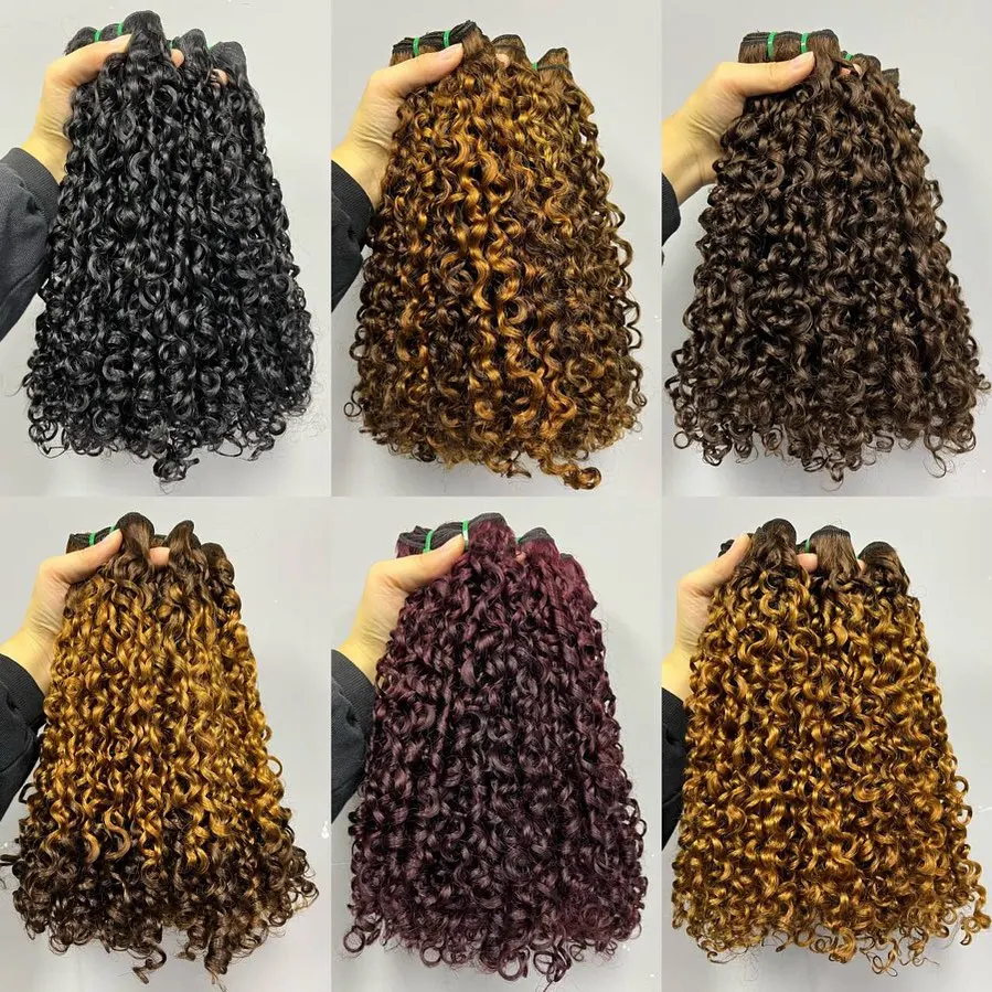 Wholesale Raw Fumi Vietnamese Burmese Hair - Curly Bundles