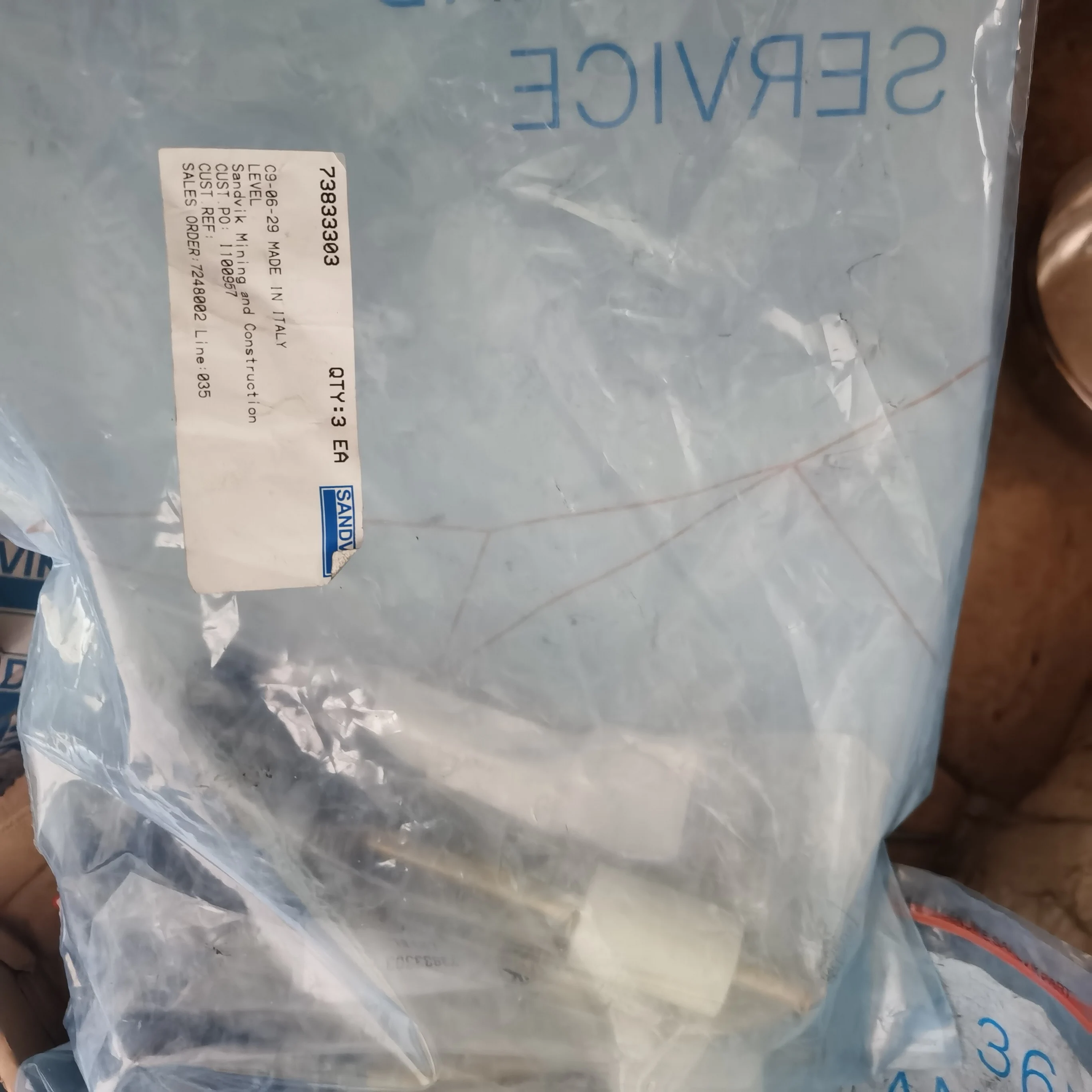 Epiroc-bs/atlas Copco-bs/sandvil-bs/用于/康明斯/蓄能器/73833303 - Buy Simba ...