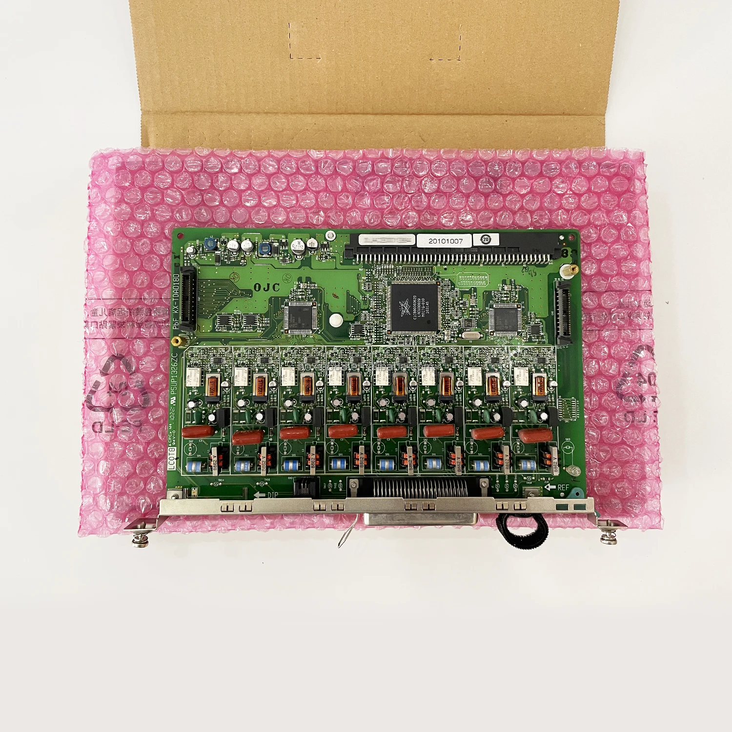 Pbx Lcot8 Kx-tda0180 8-channel Analog Outside Line Board Kx-tda600 Kx ...