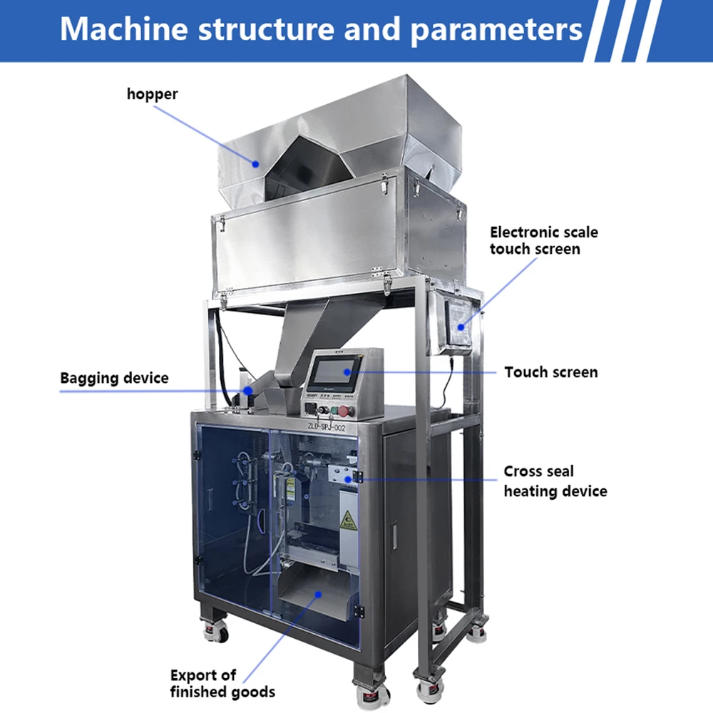 Automatic Stand-up Pouch Packaging Machine Accurate Weighing And ...