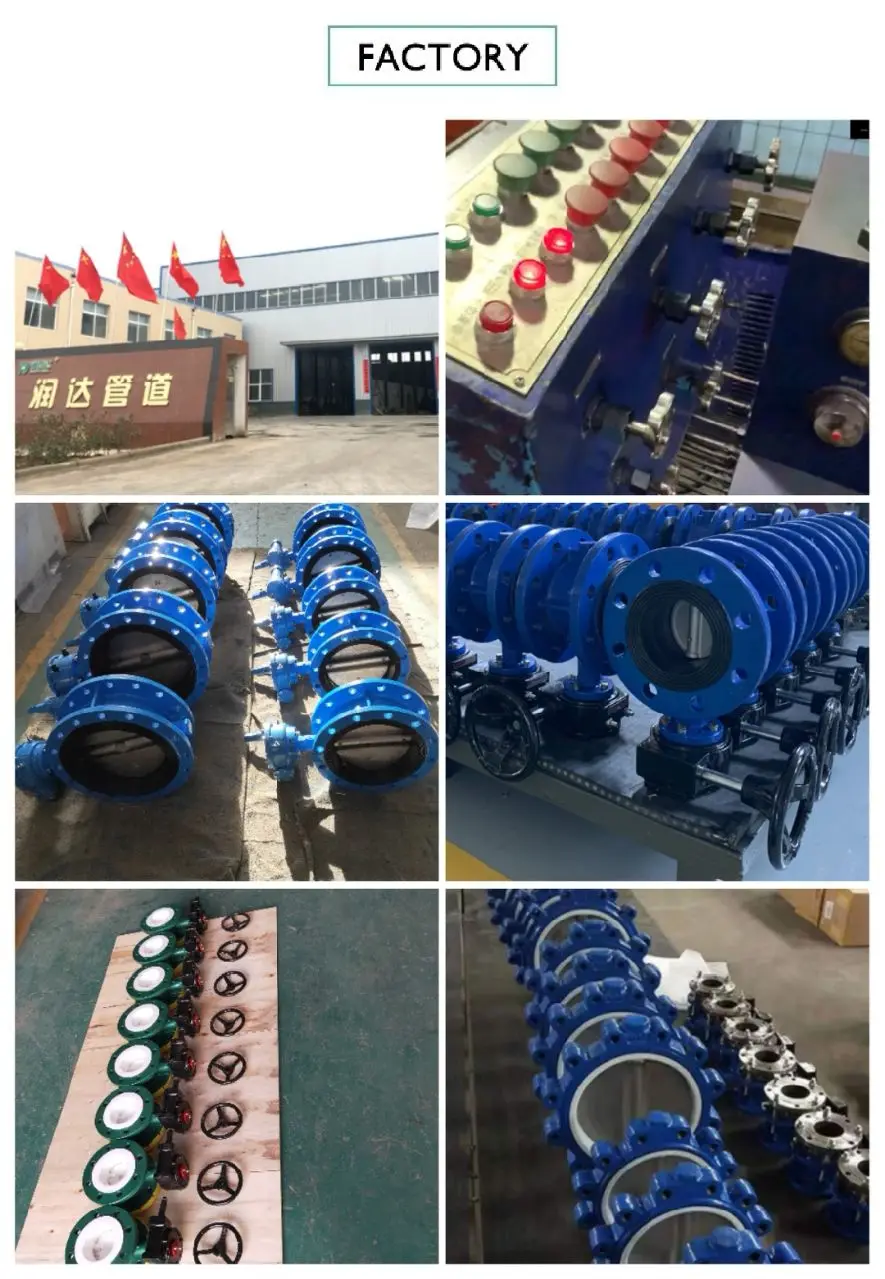 10 Inch 12 Inch Dn200 Worm Gear Manual Ductile Iron Wafer Lug Type ...