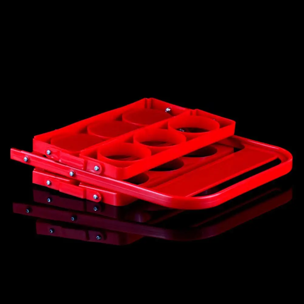 Portable Plastic Beverage Carrier - 6 Pack Beer Rack