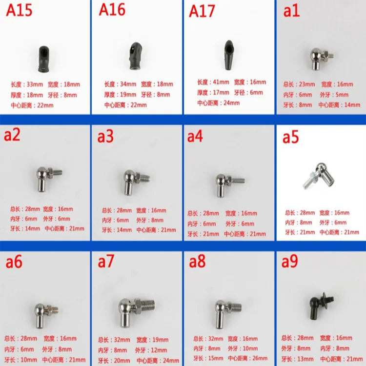 Cs8 Cs10 Cs13 Cs16 M5 M6 M8 M10 M12 M14 M16 Stainless Steel Ball Joints ...