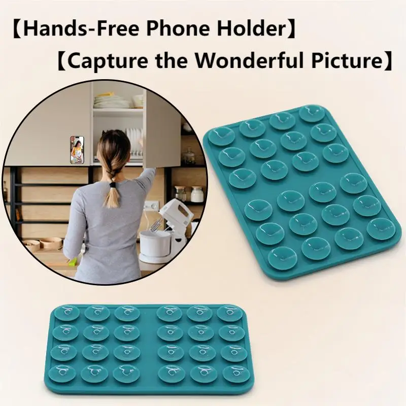 New Phone Mount Silicon Adhesive Phone Accessory Multi-usage Silicone ...