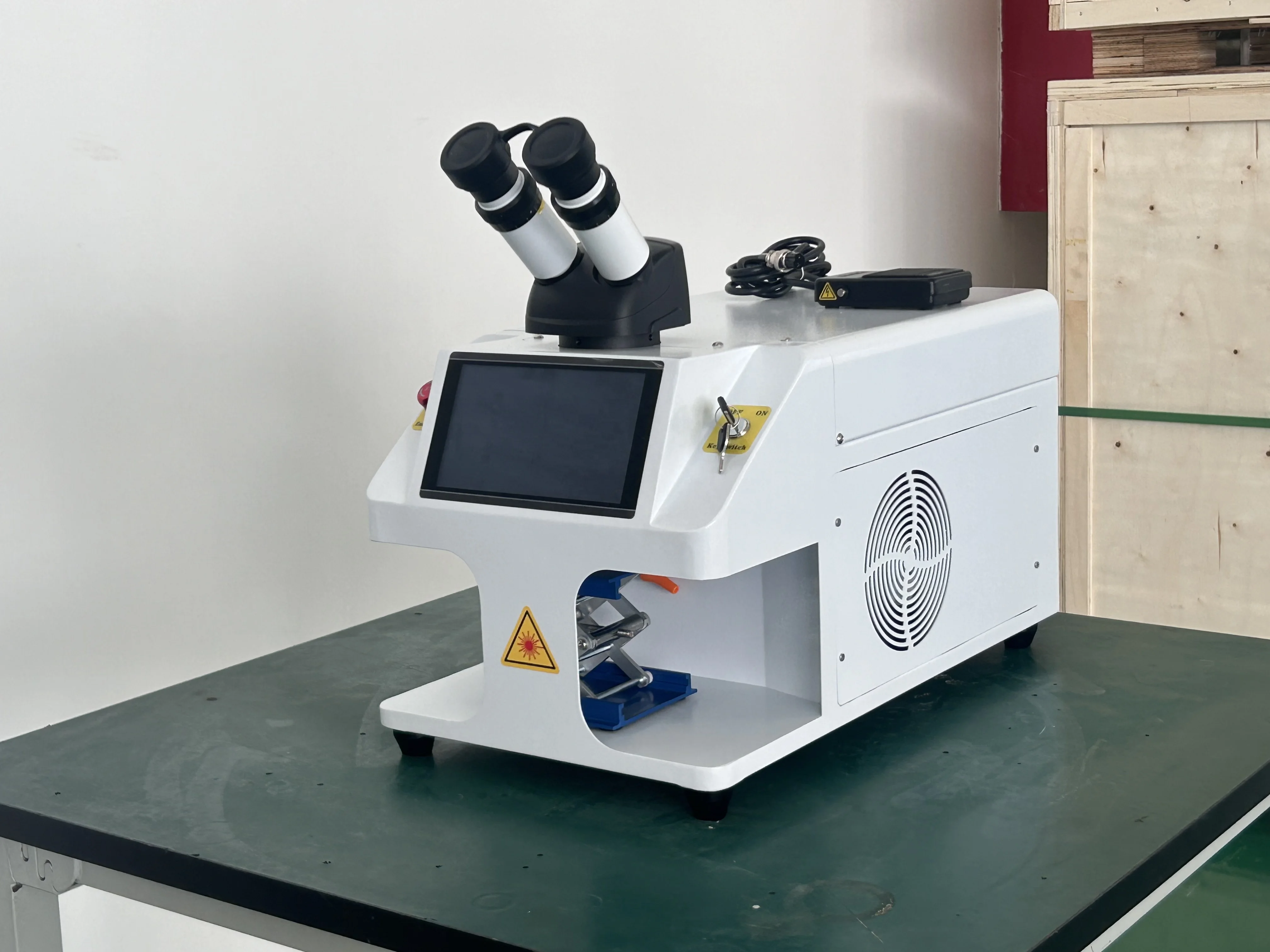 Gold Silver Stainless Steel Microscope CCD 100W Jewelry Machine Mini ...