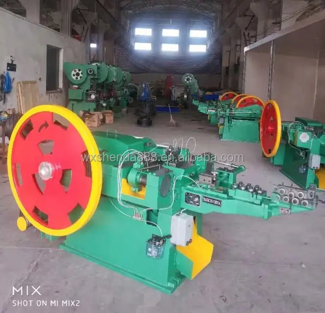 High Speed China Automatic Steel Wire Nail Making Machine