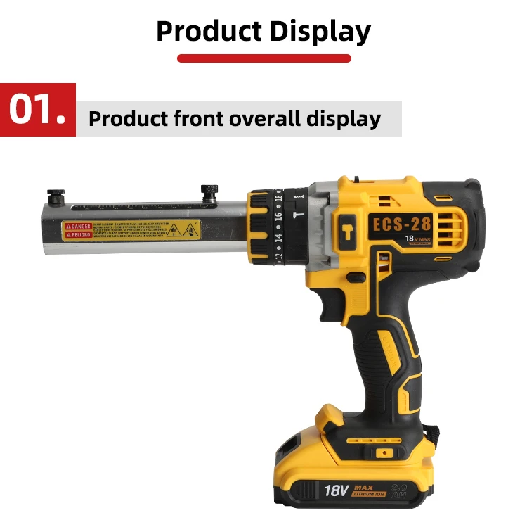ECS-28 Battery Powered Electric Wire Stripper for Cable