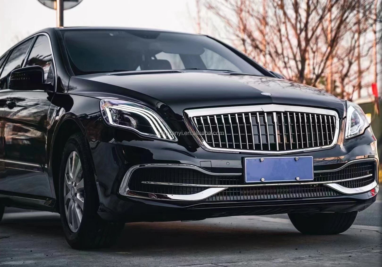 Upgrade to Maybach Style Body Kit for Mercedes-Benz R-Class W251 (2006 ...