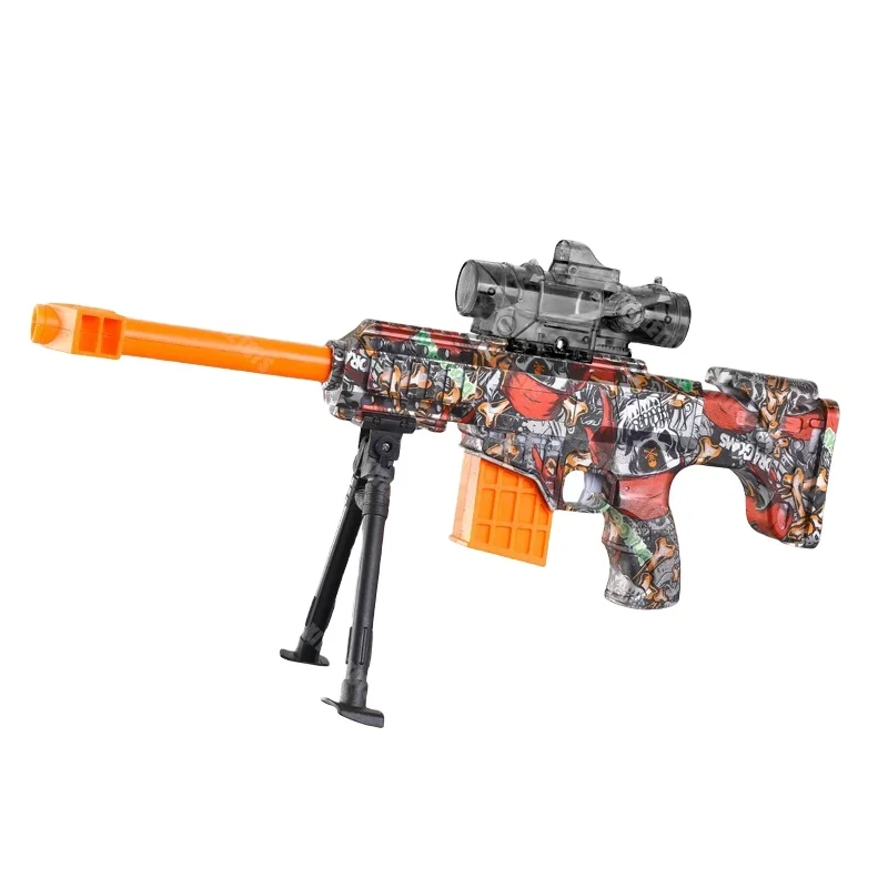 Mrad Assault Rifle Electric Splatter Gel Ball Blaster With Water Beads ...