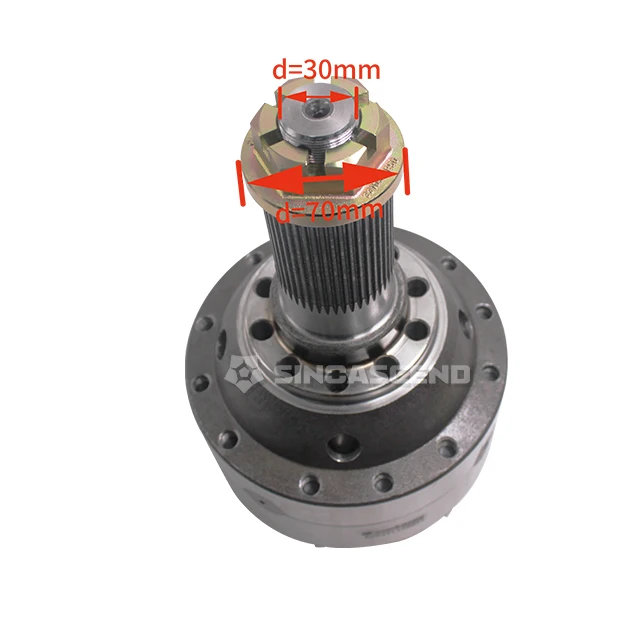 Faw Truck Differential Assembly Trailer Parts Rear Axle Assembly ...