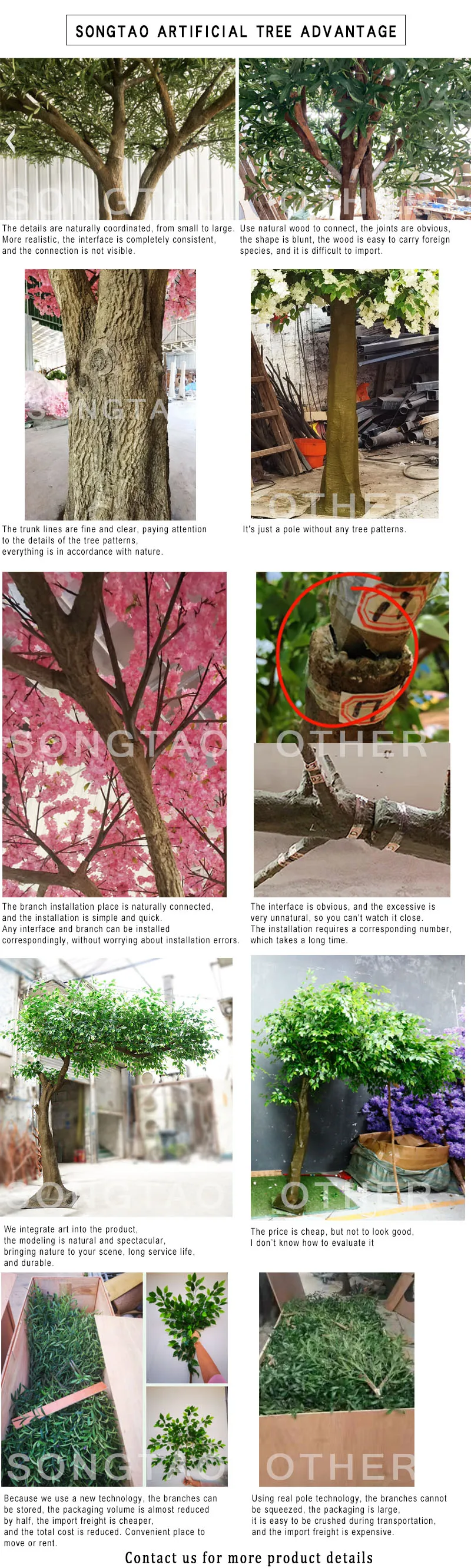 New Products Large Flower Tree 3.3m High And 6m Wide Full Japanese ...