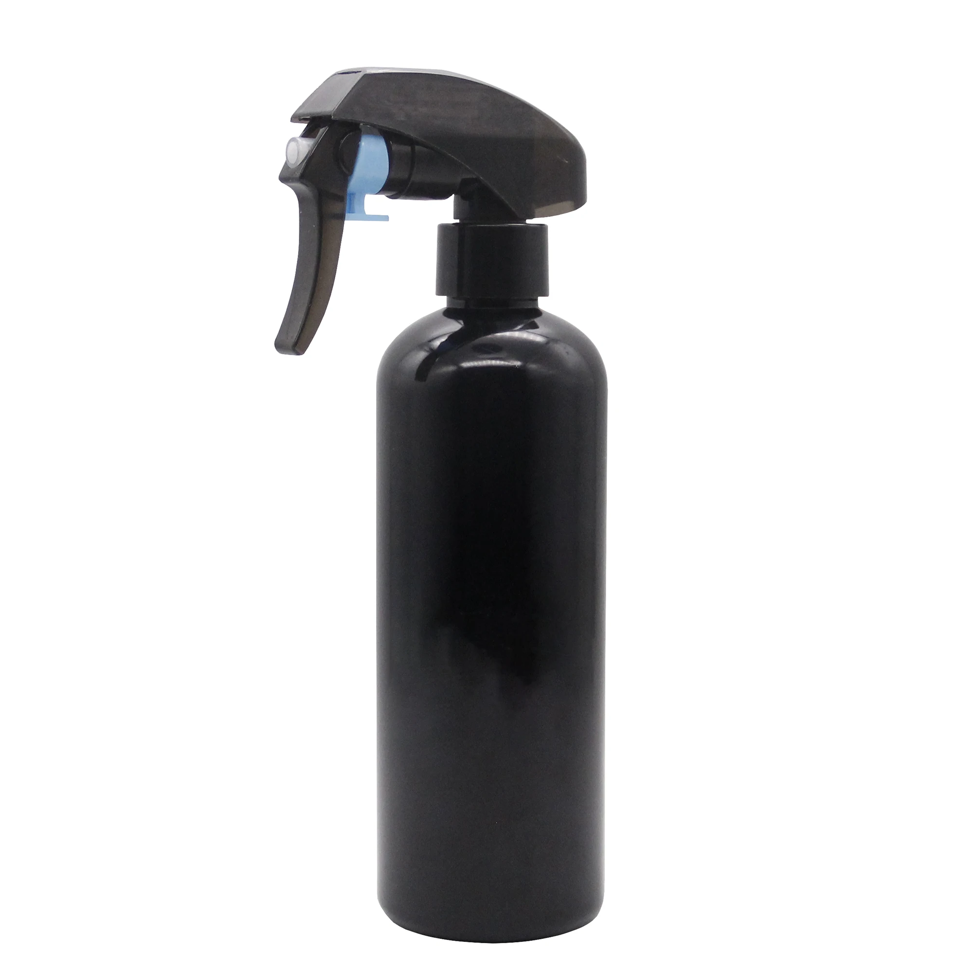 500ml 16 Oz Cylindrical Plastic Pet Glossy Black Kao Trigger Spray ...