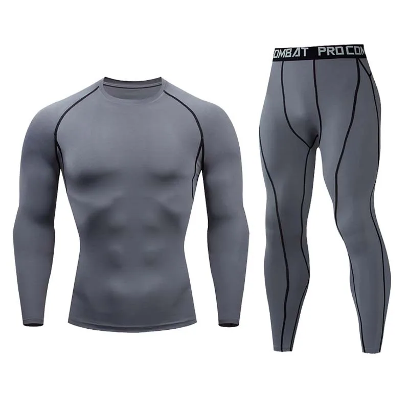 Men's Gym Clothing - Compression MMA Rashgard & Thermal Underwear