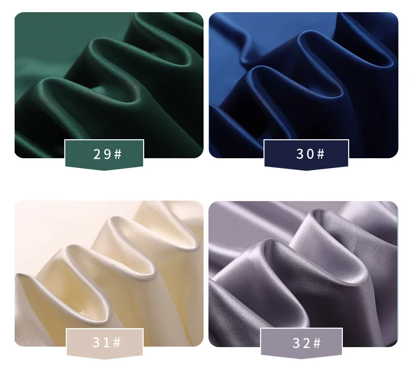 Professional Pure Silk Factory Wholesale 100% Mulberry Silk Charmeuse ...