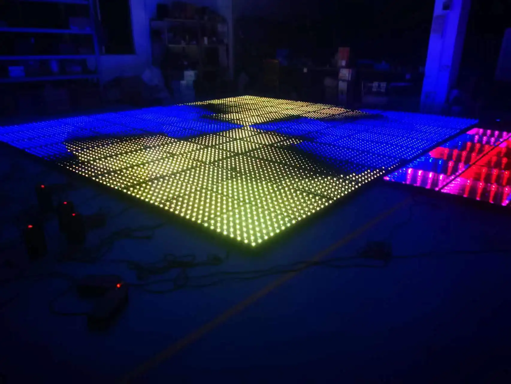 High Quality RGB Floor Tile LED Stage Luminous Dance Floor Panels for ...