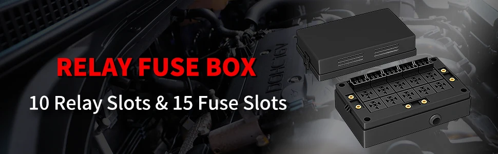 12 Volt Automotive Relay Socket 15 Way Car Relay Socket Atc/ato 15 ...