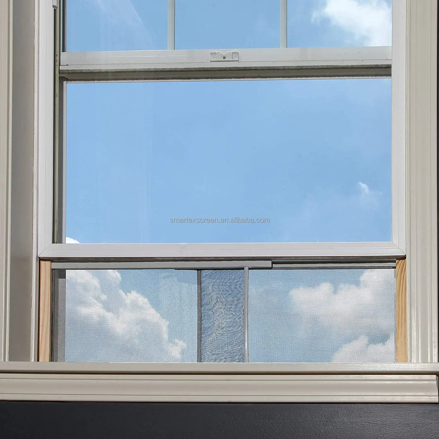 Customized Metal Frame Mosquito Net Fiberglass Screen Window Insect ...