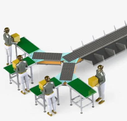 EWS Electrical Wheel Sorter - Efficient Small Package Sorting