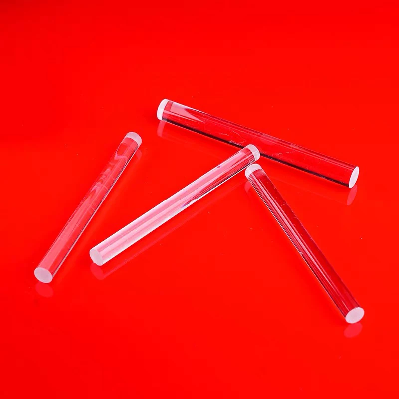 Transparent Quartz Rod Corrosion-resistant Quartz Rod High Temperature ...
