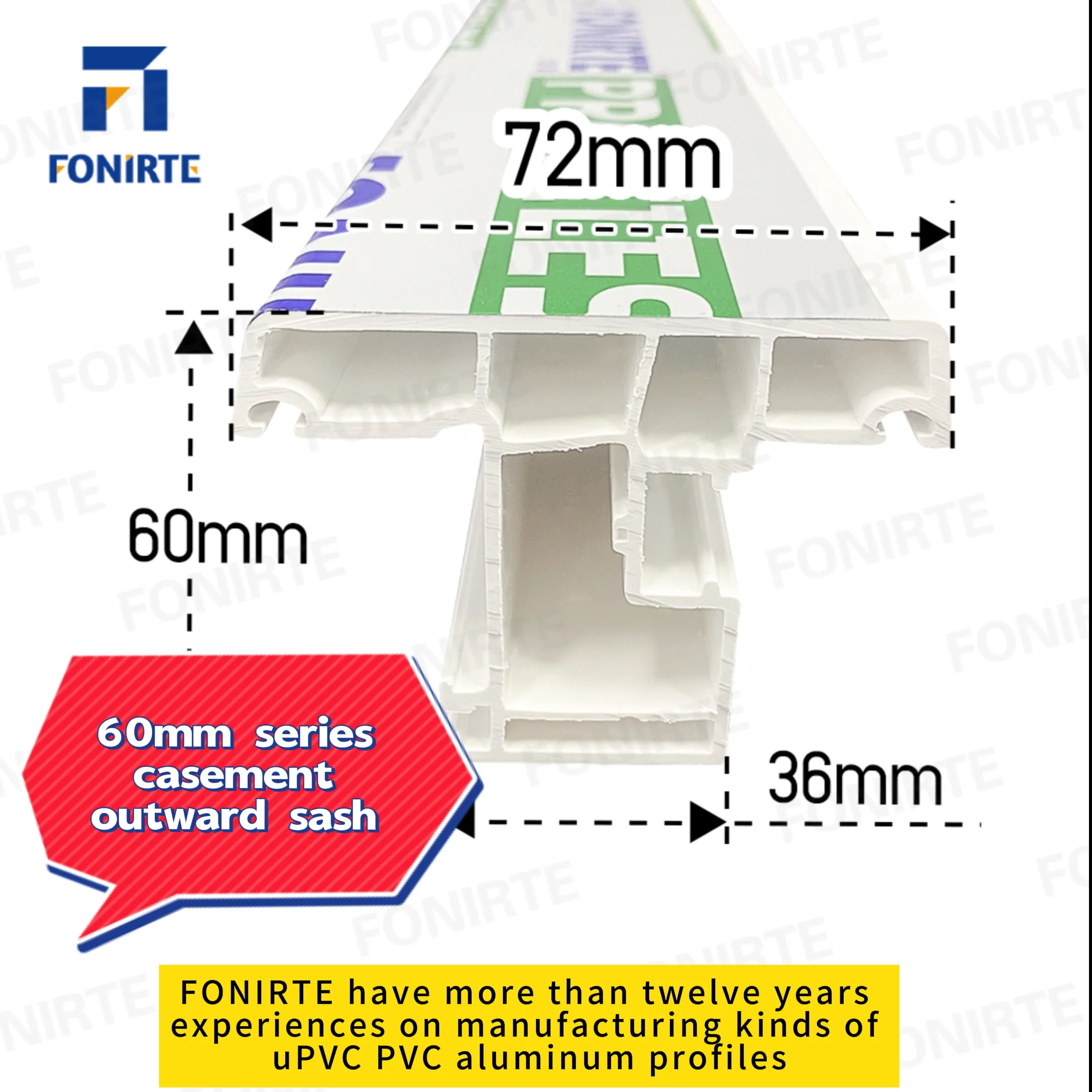 Fonirte Good Performance Pvc Upvc Windows Profile Extrusion Machine Low Price Plastic Upvc ...