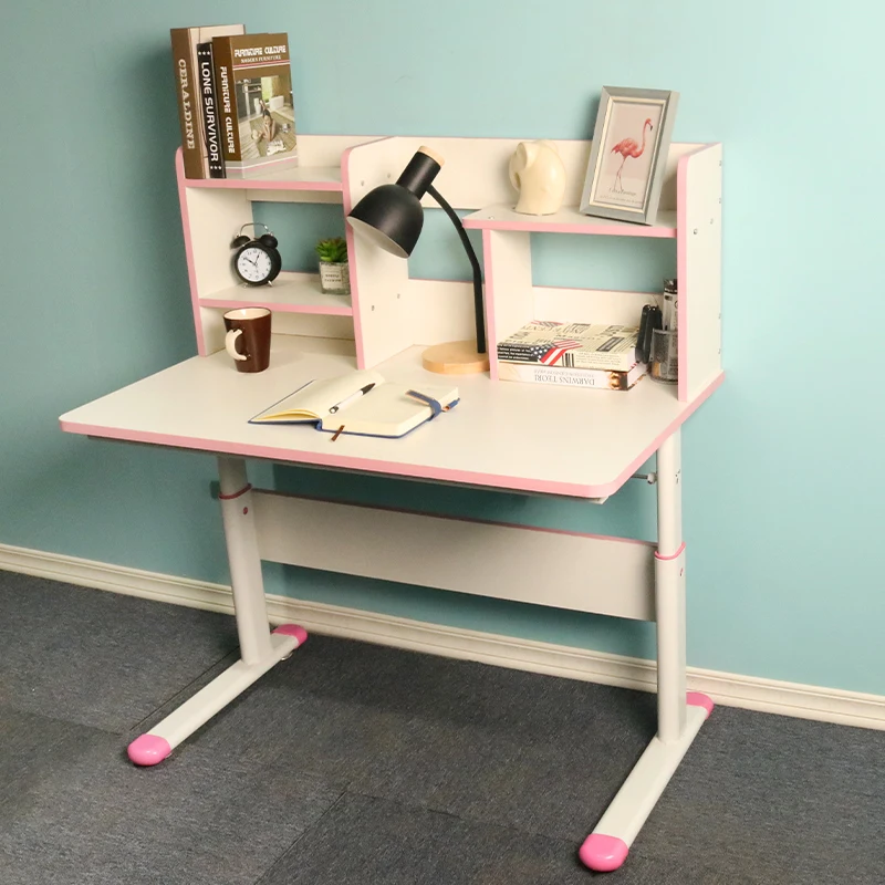 Kids Study Desk With Storage Drawer Furniture Height Adjustable ...