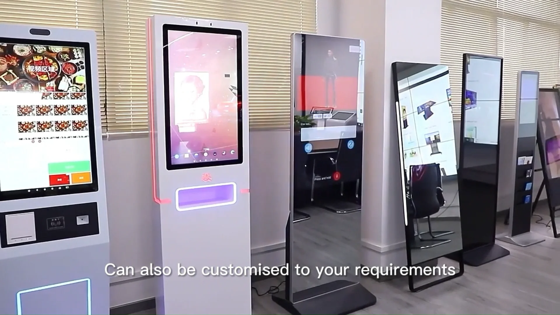 Yoursjoys Fast Food Kiosk Touch Order Payment Self Food Ordering ...