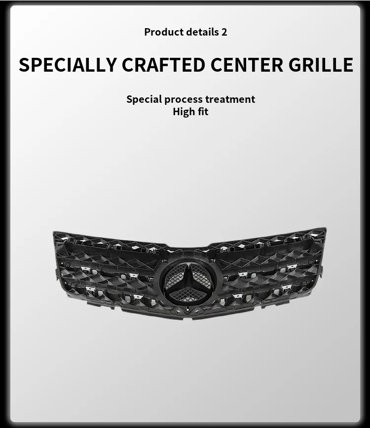 Factory Hot Sale New ABS Car Front Center Grille Mesh Grille Model ...