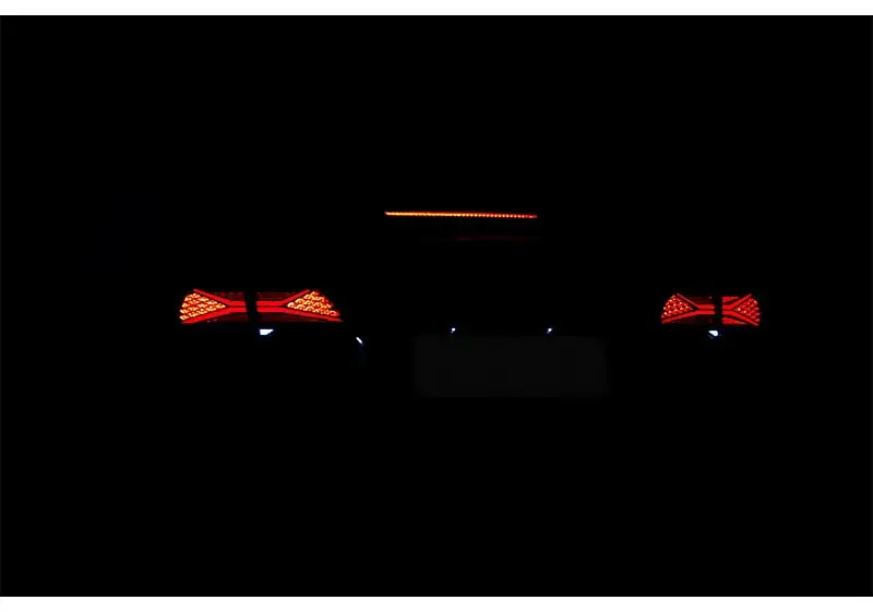 Car Taillights Rgb Tail Lights For Tesla Model 3 Y Car Start Up ...