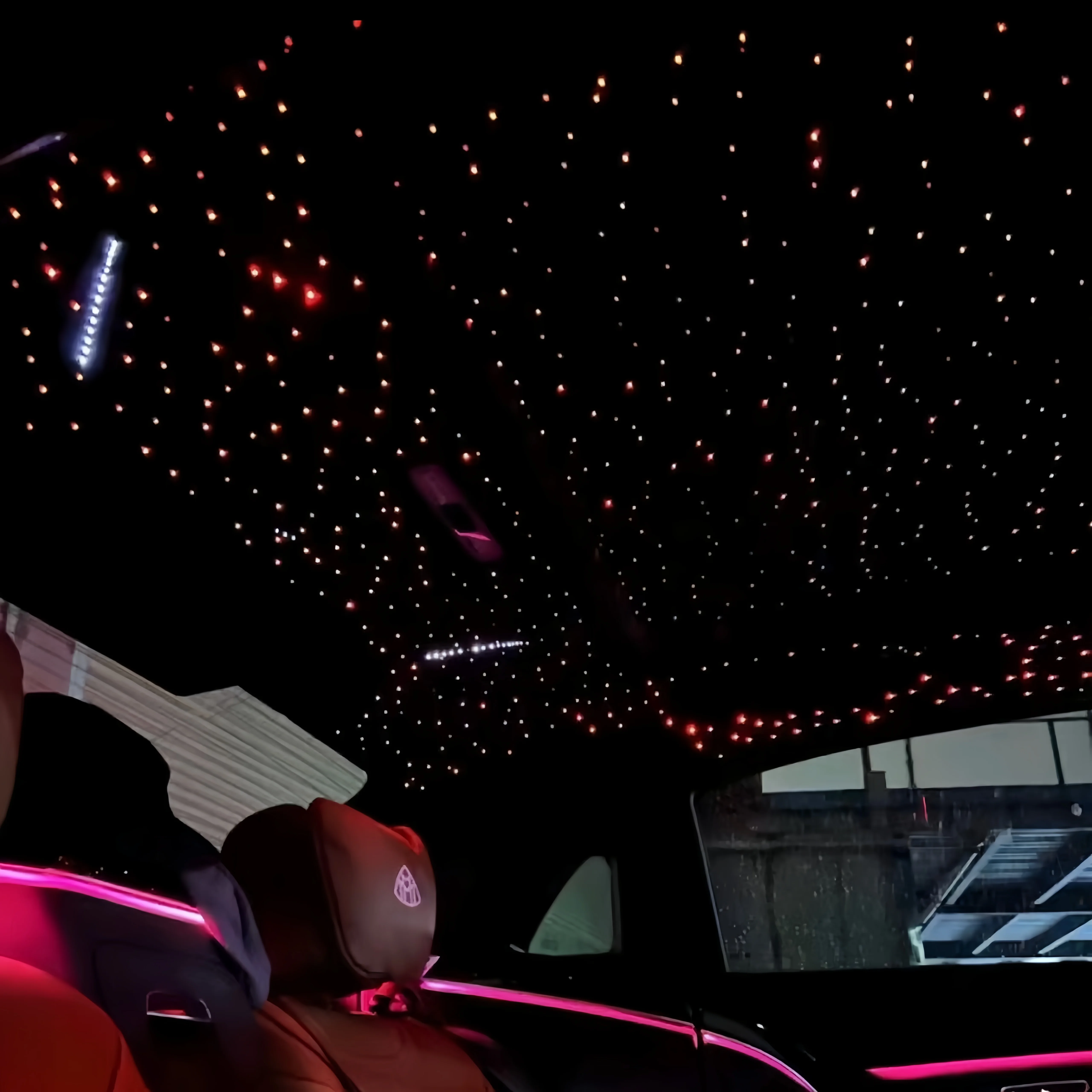 16W RGBW Rolls Royce Roof Star Ceiling Lights for PMMA Fiber Optic ...