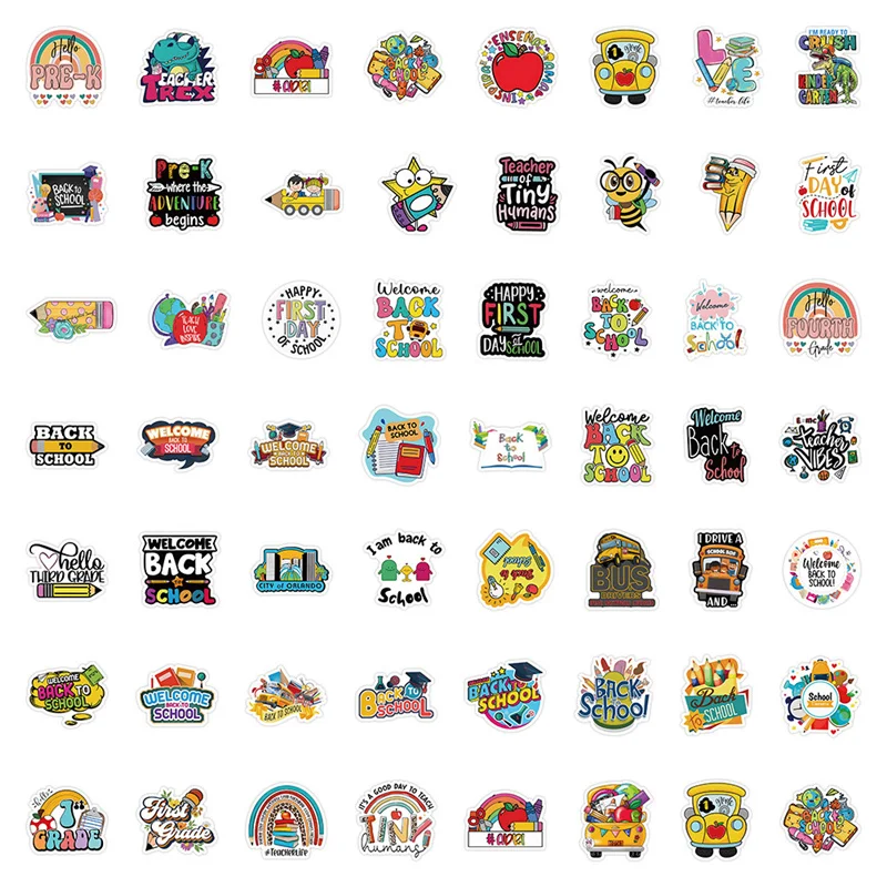 Accept Custom Characters Vinyl Stickers Hot Sale Paper Adhesive ...