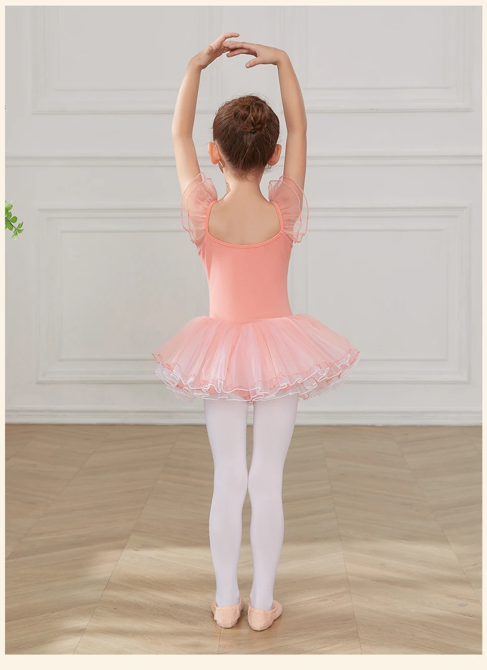 Girls Ballet Dress Dance Leotard Kids Tutu Skirts Gymnastics Ballet ...