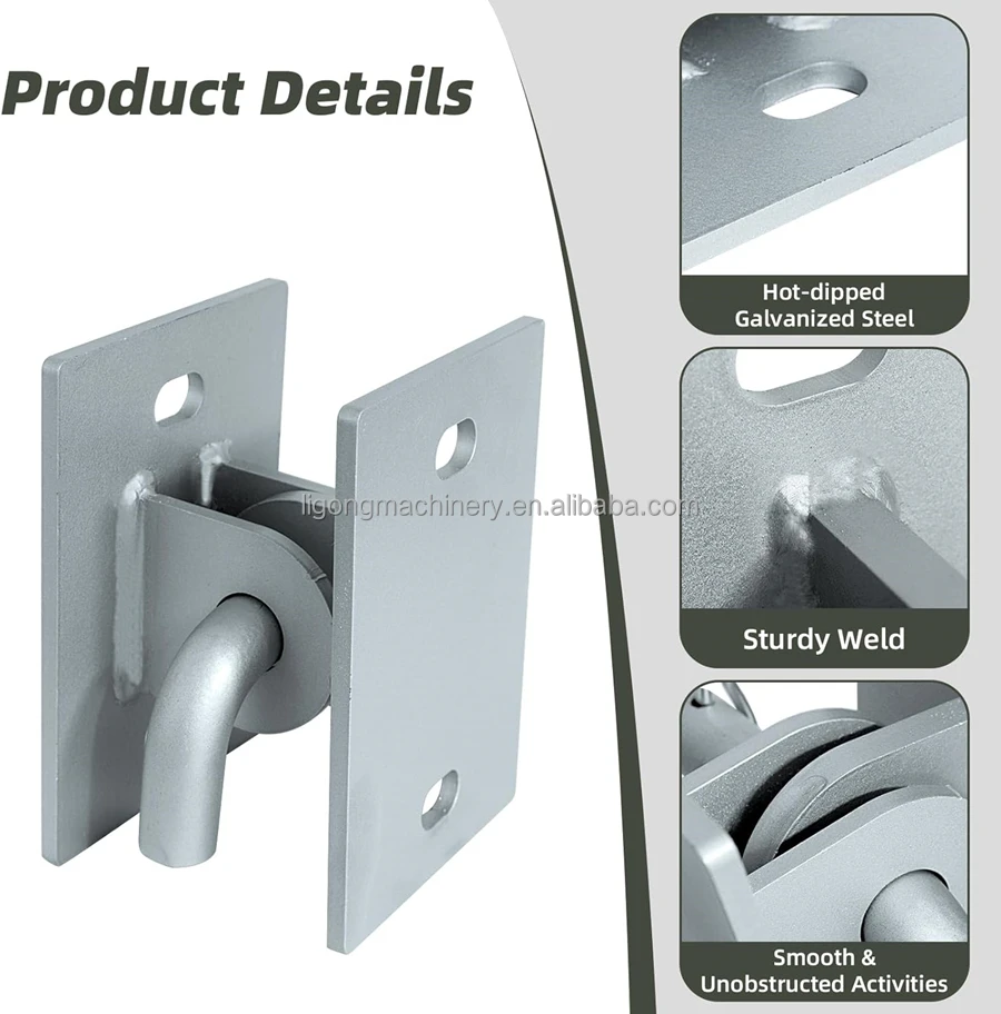 Galvanized Steel Floating Dock T-Connector Hinge Male Female Dock ...