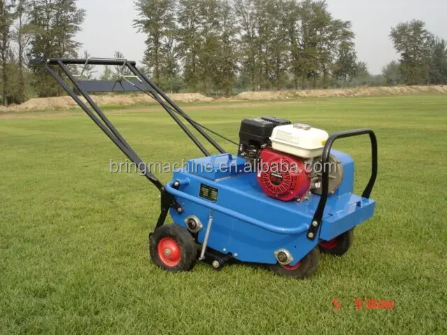 Garden Hand Push Lawn Scarifier Aerator Scarifying Machine Grass Lawn ...