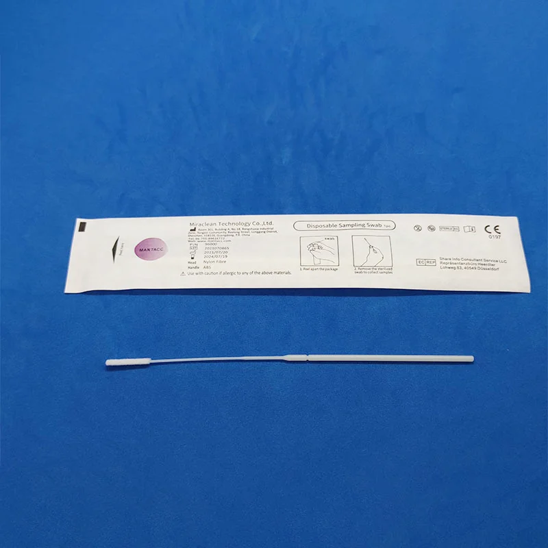 Medical Steril Nasal Flock Sample Swab Nasopharyng Sampling Swab ...
