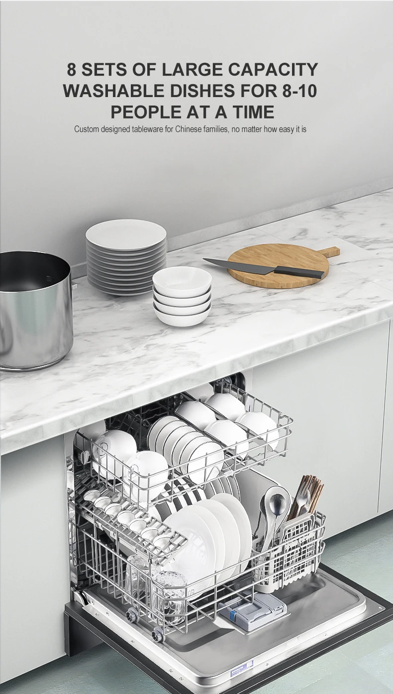 Intelligent Dish-Washing Machine - Large Built-in Option