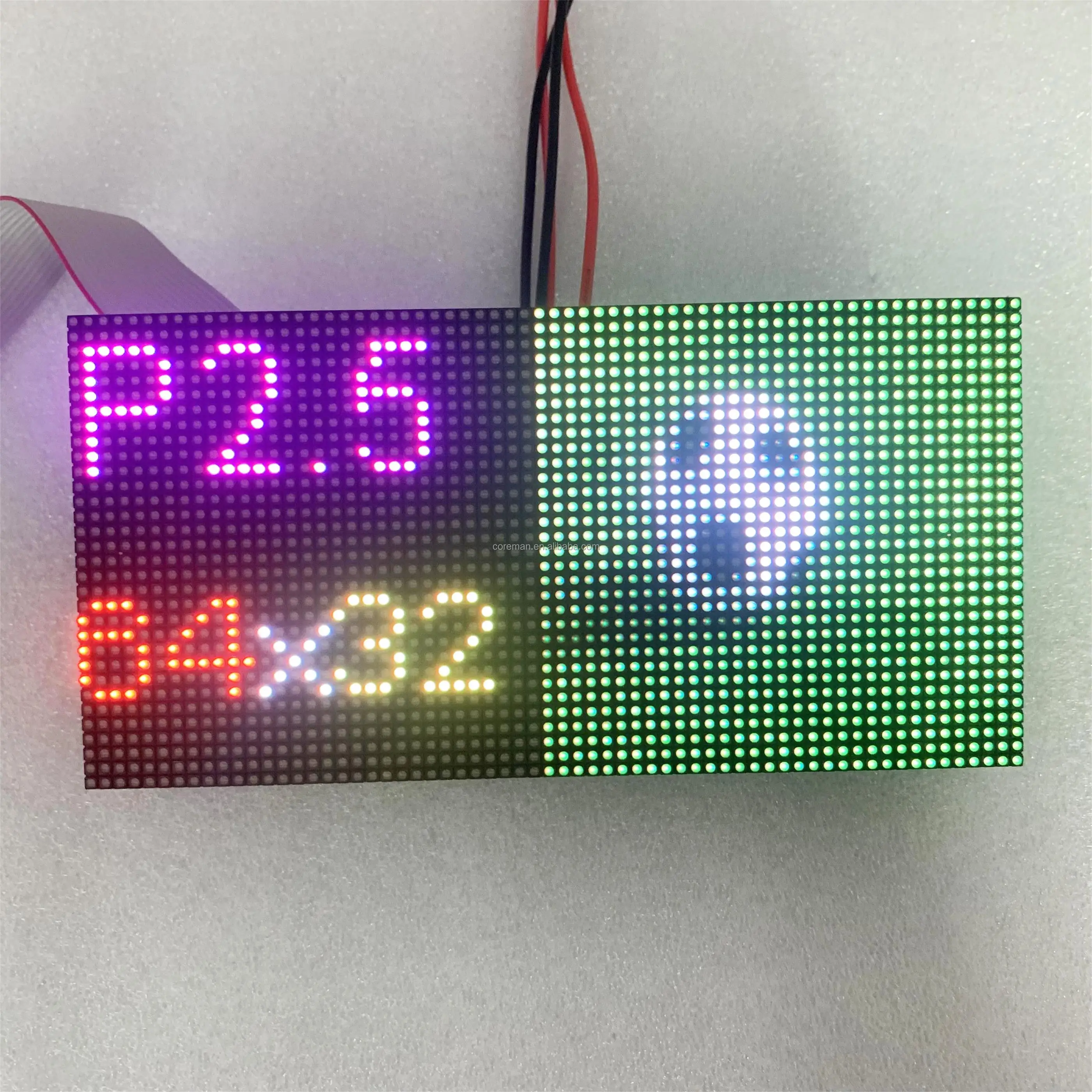 High Quality High Brightness P2.5 Led Module HD Video Wall Indoor P2.5 Led Module 160mmx80mm ...