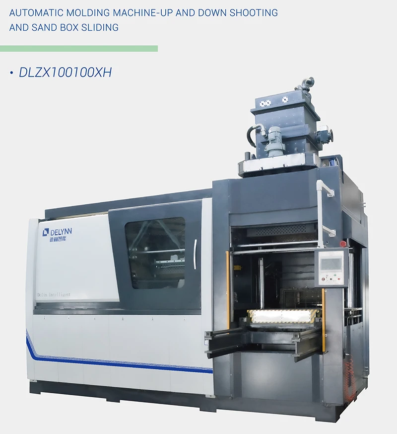 Iron Engine Block Sand Casting Foundry Knockout Molding Machine Manhole ...