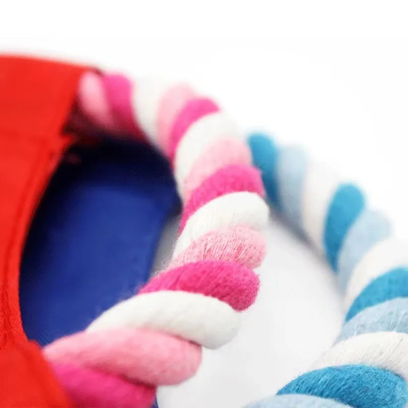 Flying Disc Dog Rope Toys Dog Training Toy Assortment Puppy Rope Toy ...