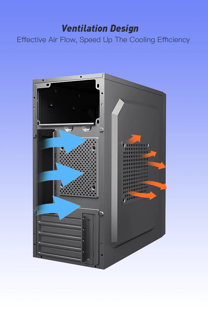 0.4mm Micro Atx Case Rgb Panel Side Transparent Window - Buy Micro Atx ...