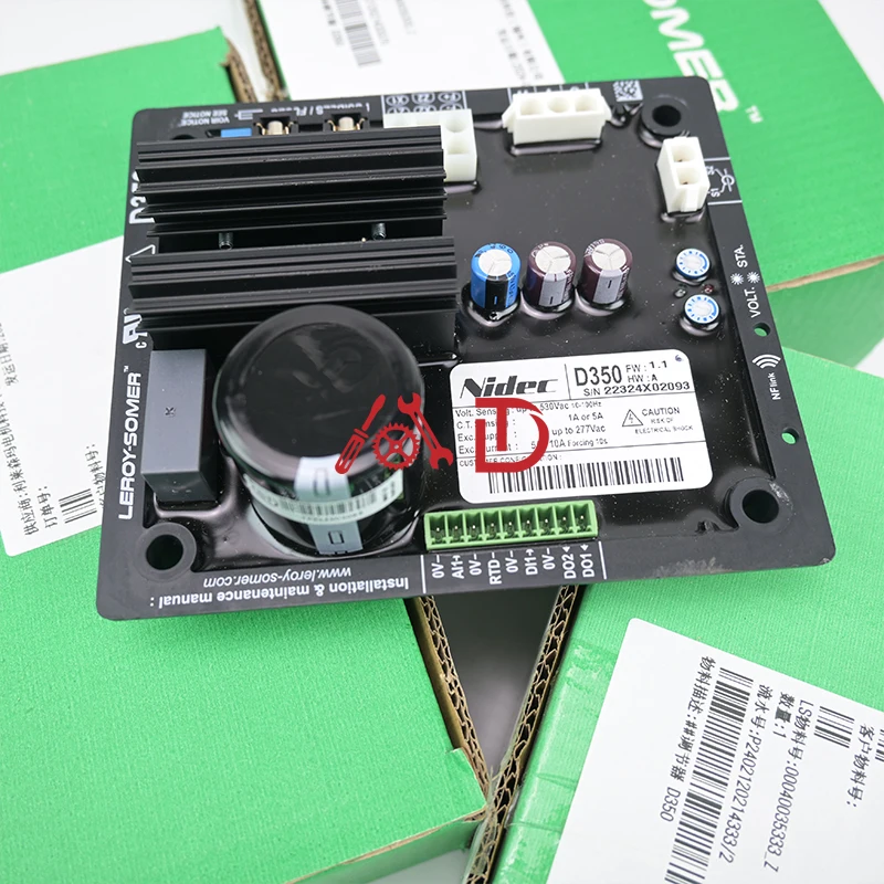 LEROY SOMER D350 AVR Voltage Regulator Board for Excavators