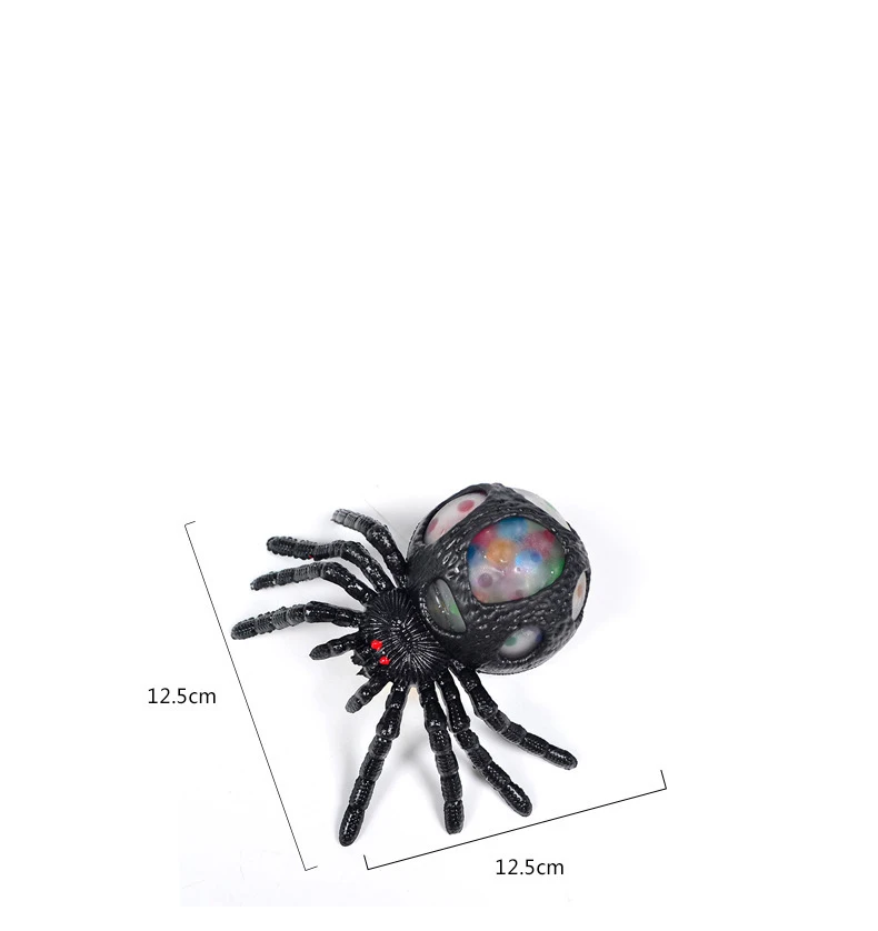 Squishy Spider Grape Vent Ball Toys Glitter Foam Colored Spider Grape ...